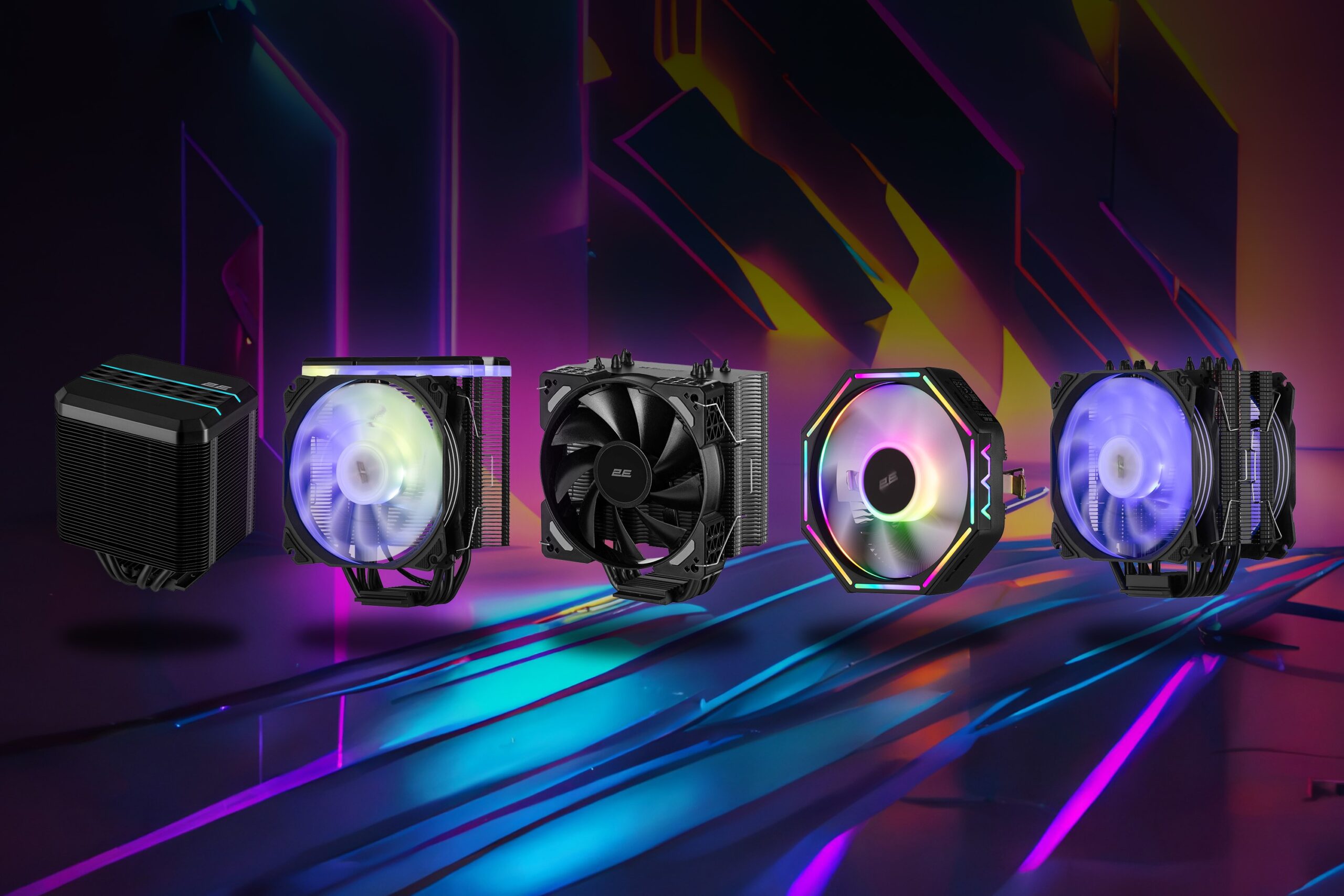 Universal Updated Range of 2E Gaming Air Cool Processor Cooling Systems ...